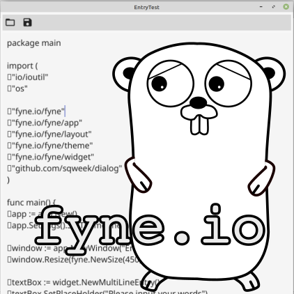 Go言語/Fyneで簡単なメモアプリ作ったけどFyneはまだまだ発展途上だなって思った | 非IT企業に勤める中年サラリーマンのIT日記
